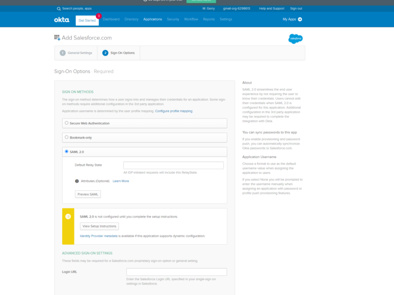 Salesforce Administration Tutorial: How to Setup Okta Single-Sign On (SSO) – Coding With The Force